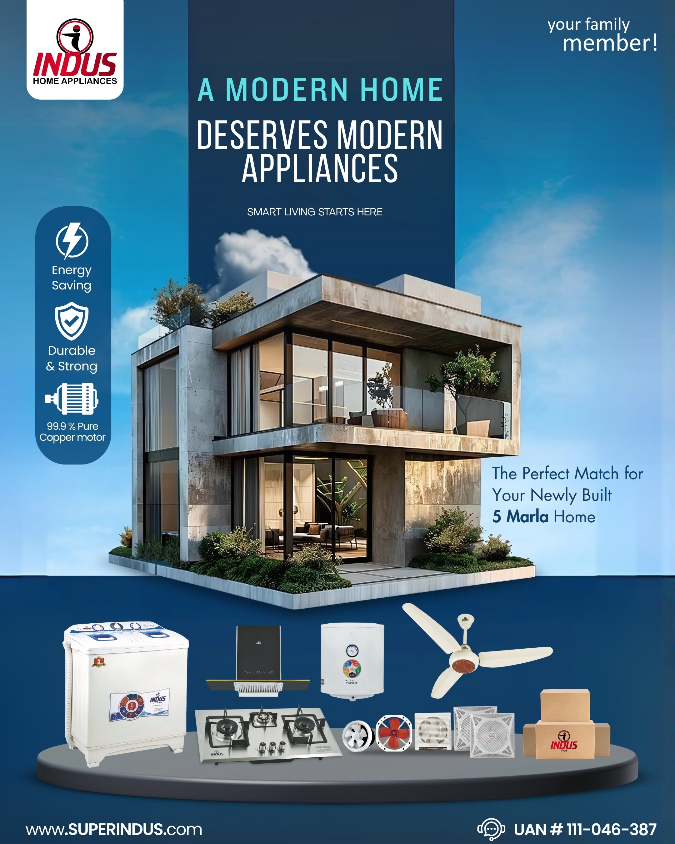 5 Marla – Newly Constructed Homes – Indus Home Appliances